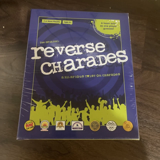 THE ORIGINAL REVERSE Charades: A Hilarious Twist On Charades Game - NEW ...