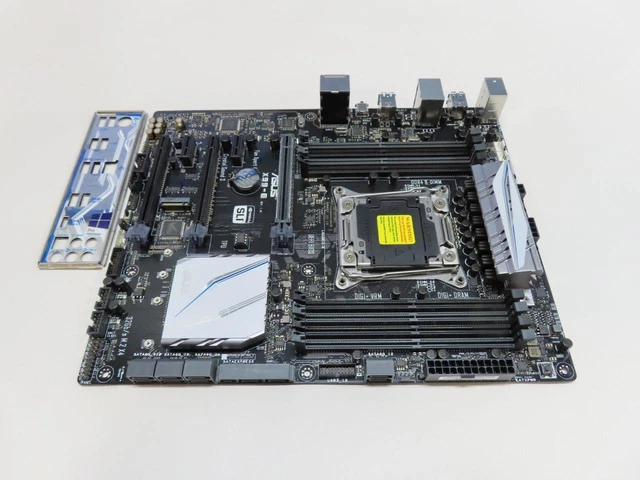ASUS X99-E REV. 1.01 Usb3.1 Socket Lga2011 Atx Motherboard W/ I/O ...