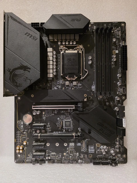 MSI MPG Z490 Gaming Plus LGA 1200 ATX Intel Z490 Motherboard £25.00 ...