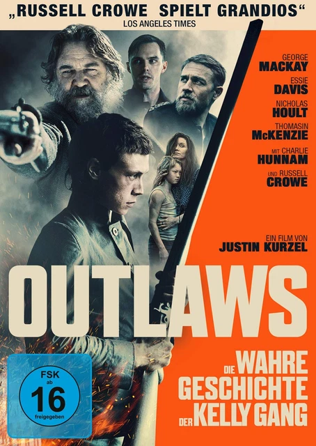 OUTLAWS - DIE wahre Geschichte der Kelly Gang (DVD) Mackay George ...