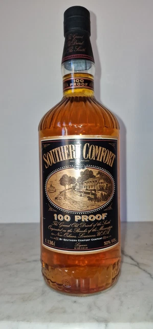 SOUTHERN COMFORT 100 Proof 50% Vol. 1,136 Litre Liqueur No Whisky Top !!!!!! EUR 24,80 - PicClick FR