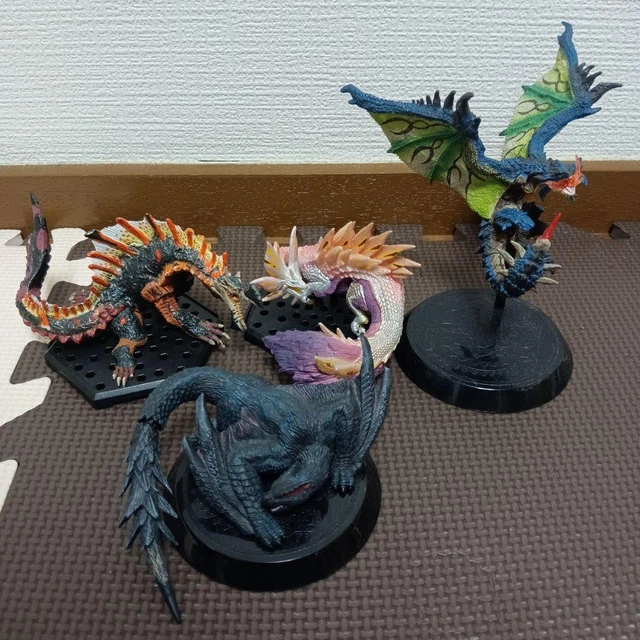 MONSTER HUNTER FIGURE Mizutsune Azure Rathalos Agnaktor Nargacuga ...