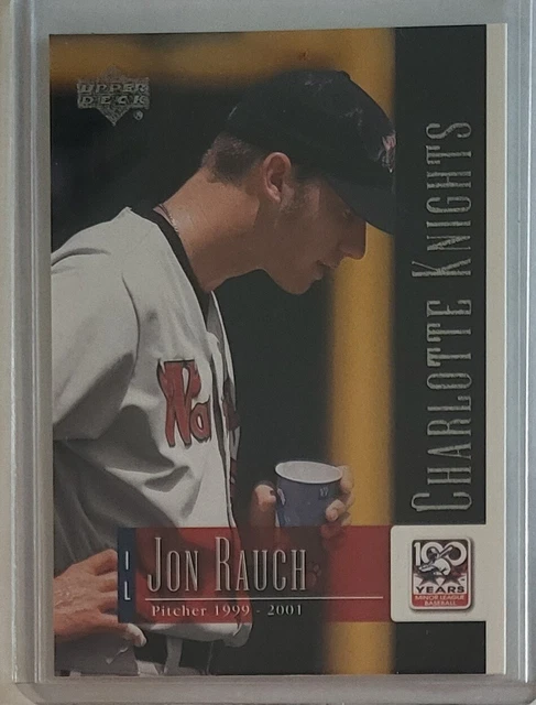 CARTE DE BASEBALL 2001 Upper Deck Minors Centennial #43 Jon Rauch ...