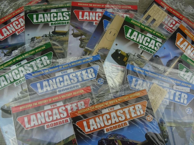 HACHETTE PARTWORKS BUILD The Lancaster Bomber Model Part & Magazine £8. ...