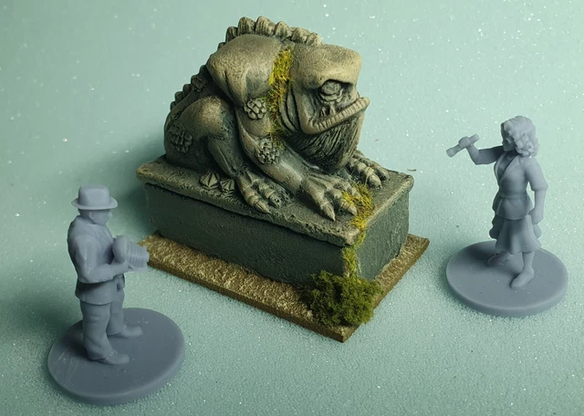 CTHULHUESQUE RESIN STATUE - Cthulhu/DnD/Pathfinder/TTRPG 28/32mm scale ...