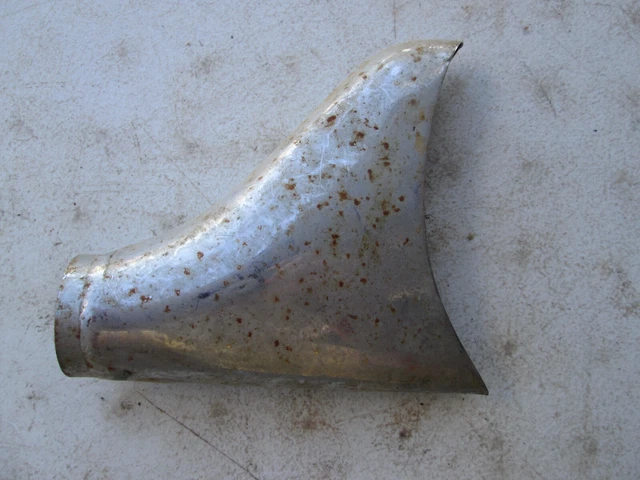 HARLEY-DAVIDSON FISHTAIL EXHAUST Pipe Tip Panhead Shovelhead Chopper ...