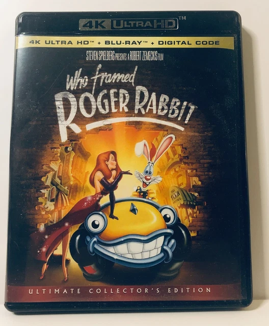 WHO FRAMED ROGER Rabbit? (4K UHD/Blu-ray, 1988) NO DIGITAL $20.00 ...