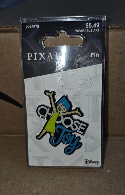 DISNEY PIXAR Inside Out Choose Joy Disney Trading Pin New S3 $9.95 ...