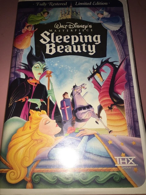 WALT DISNEY MASTERPIECE Collection VHS Sleeping Beauty #11823 Limited ...