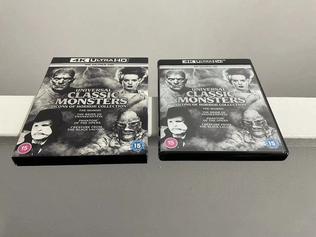 UNIVERSAL CLASSIC MONSTERS: Icons of Horror Collection vol.2-4K UHD BLU ...