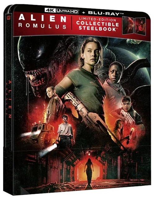 ALIEN: ROMULUS LIMITED Edition 4K Steelbook - Italian Import (4K UHD ...