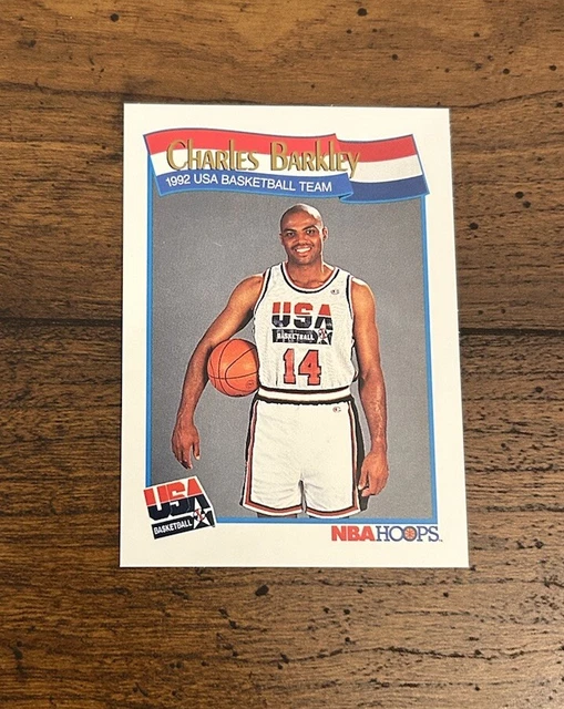 CHARLES BARKLEY 1991-92 NBA Hoops 1992 USA Basketball Team Card #575 ...