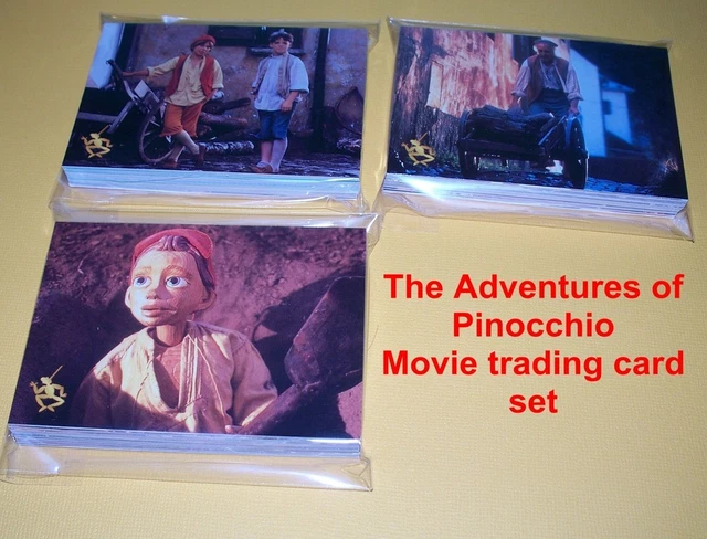THE ADVENTURES OF PINOCCHIO Complete base card set 90 cards $5.90 ...
