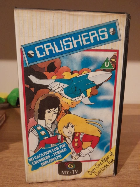 CRUSHERS VHS 1988 Tested Vintage Anime Movie Enoki Films Rare Joe £40. ...