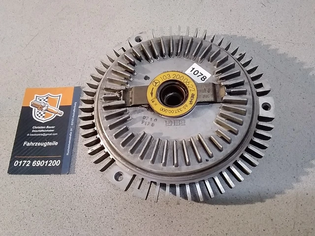 ORIGINALE MERCEDES R129 W124 W140 S280 S320 Attacco Visco Behr Lüfter ...