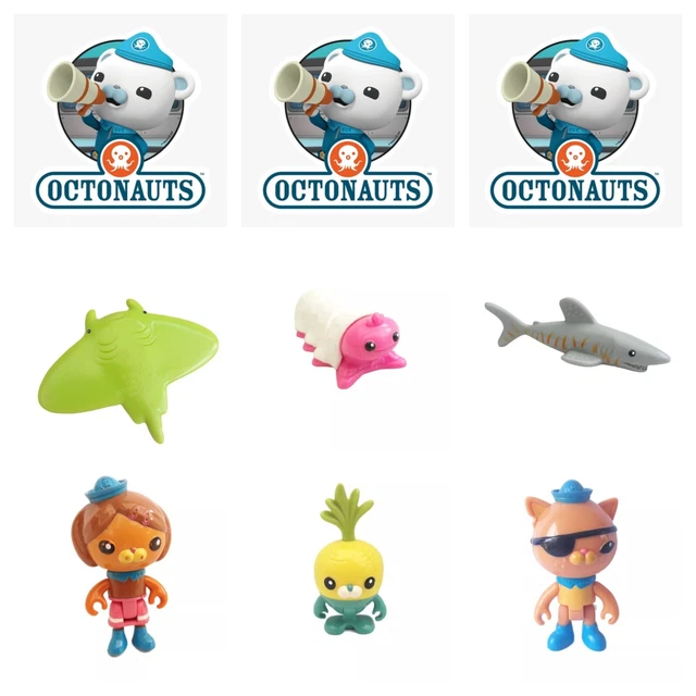 OCTONAUTS FIGURES - Captain Barnacles Peso Shellington Sea Creatures £9 ...