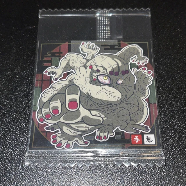 HAND DEMON DEMONSLAYER Kimetsu No Yaiba Bandai Series 1 Wafer * 1-02 ...