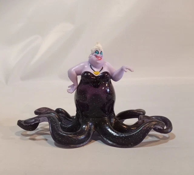 DISNEY’S LITTLE MERMAID URSULA Villain Sea Witch Cake Topper Figure PVC ...