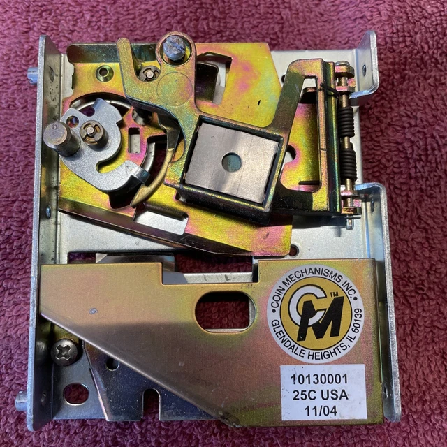 25 CENT COIN Mechanism for Most Coin Operated Arcade Game Machines ...
