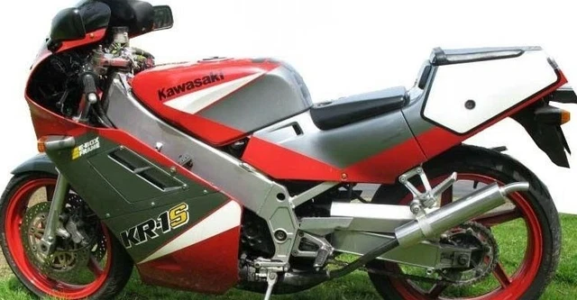 KAWASAKI KR-1S STYLE motorbike sticker graphics decal kit KR1S £17.90 ...