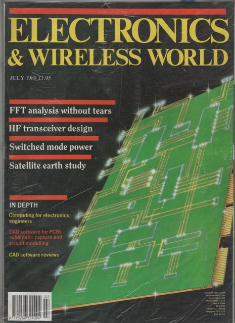 ELECTRÓNICA MUNDO REVISTA Fft Analysis Sin Lágrimas Julio 1989 Sealed 061821nonr EUR 16,99 ...