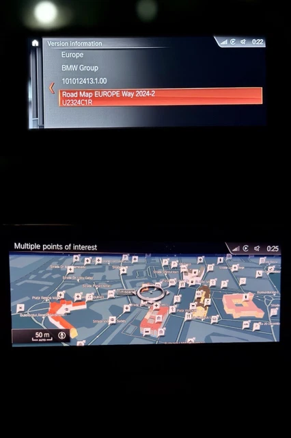 BMW ROAD MAP Europe EntryNav2 WAY 2025-2 Map Update + OEM FSC Lifetime ...