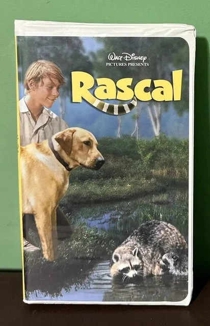 RASCAL VINTAGE WALT Disney VHS Video Tape Movie Tested VCR Clamshell £2 ...