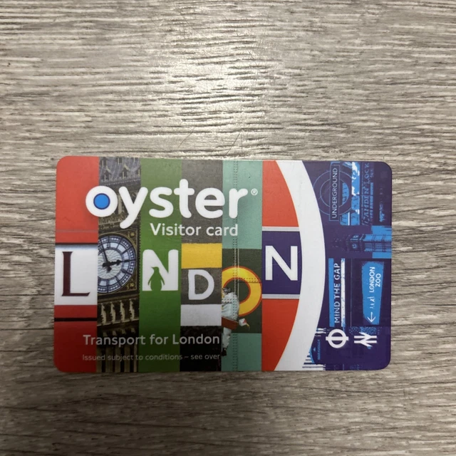 LIMITED EDITION VISITOR Oyster card, London Underground. Rare, Still ...