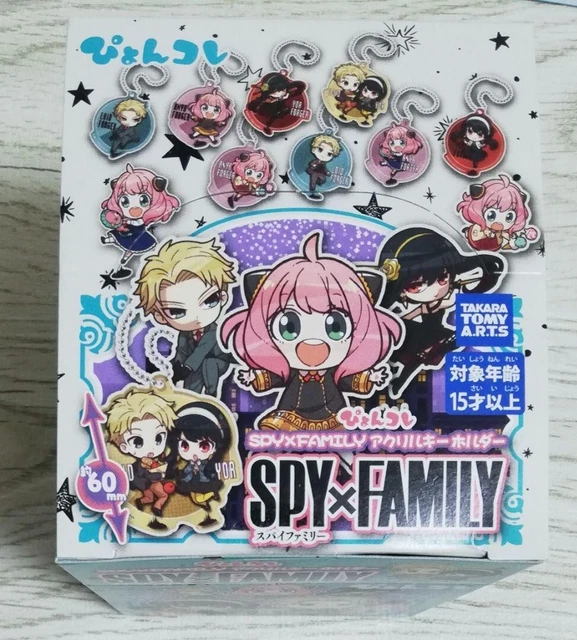 SPY X FAMILY X TAKARATOMY Anay Yor Loid Pyonkore Acrylic Key Chain ...