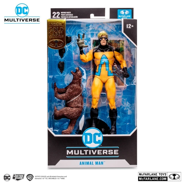 MCFARLANE TOYS 7& DC MULTIVERSE GOLD LABEL Animal Man (The Human Zoo) £ ...
