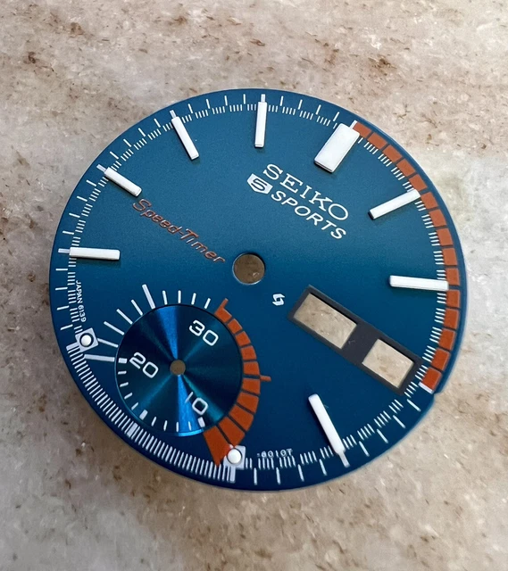 BLUE DIAL SEIKO Speed Timer 6002 Chronograph 6002 $60.00 - PicClick AU