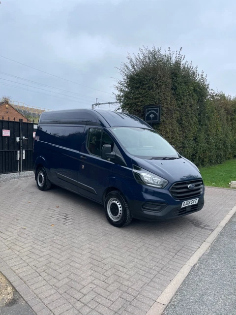 FORD TRANSIT CUSTOM 340 base euro6 aircon high roof 2018 68 reg one ...