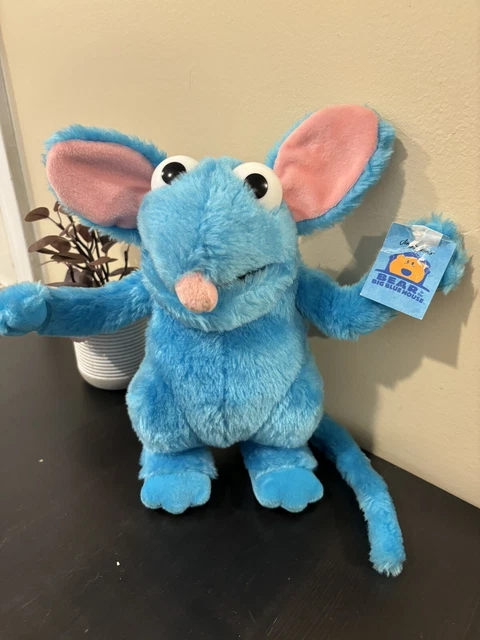 DISNEY TUTTER MOUSE Bear in The Big Blue House Plush 10" Nanco Henson ...