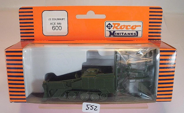 ROCO MINITANKS 1/87 No. 600 Drawer ACE M9 Tank - Tank - Char USA ...