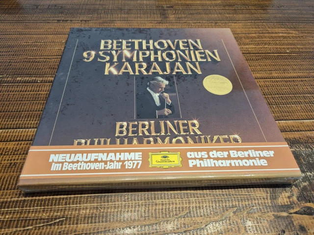 8 LP VINYL Box Herbert von Karajan 9 Symphonien Ludwig van Beethoven Neu & Ovp EUR 5,00 ...