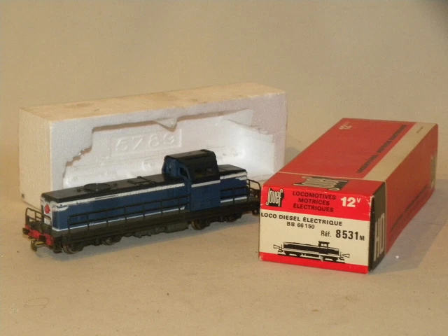 TRAIN HO JOUEF Locomotive Loco Diesel Electrique Bb 66150 Sncf 8531M Neuve Boite EUR 60,00 ...
