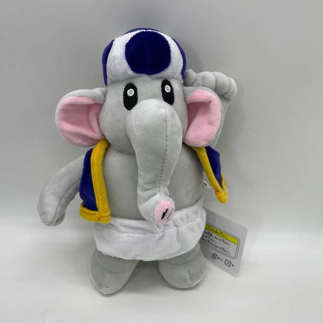 SUPER MARIO BROS. Wonder Elephant Toad Plush Doll Soft Toy Teddy 8" £13 ...