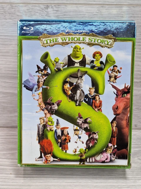 SHREK THE WHOLE Story Blu-ray Box Set - Limited Edition Shrek 1-4 ...