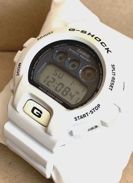OROLOGIO DIGITALE UOMO Vintage CASIO G-Shock Bianco DW-6900FS Mod 1289 ...