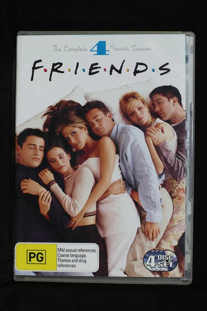 FRIENDS THE COMPLETE 4 Fourth Season (DVD, 4 Disc Set) - R4 - Like New ...
