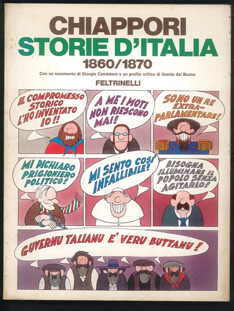 CHIAPPORI STORIE D'ITALIA a Fumetti 1860/1870 Feltrinelli 1977 EUR 3,99 ...
