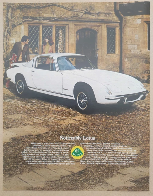 LOTUS 2S 180 Original UK Press Advert 1973 £5.91 - PicClick UK