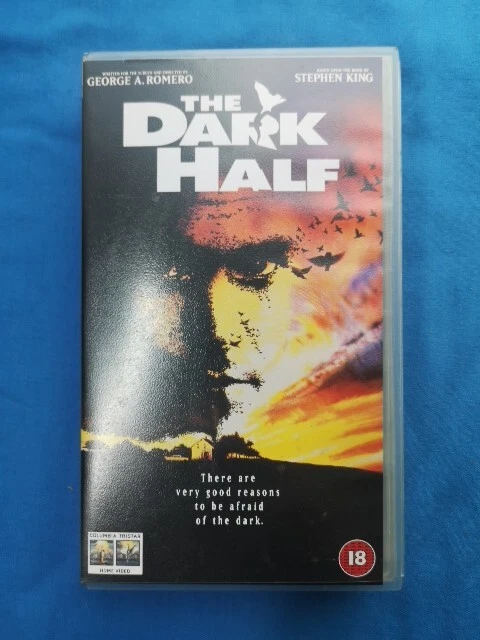 THE DARK HALF - VHS PAL Classic Horror 18 - Stephen King book, George A ...