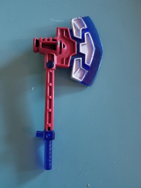 TRANSFORMERS ANIMATED VOYAGER Class Optimus Prime Axe Weapon only $16. ...