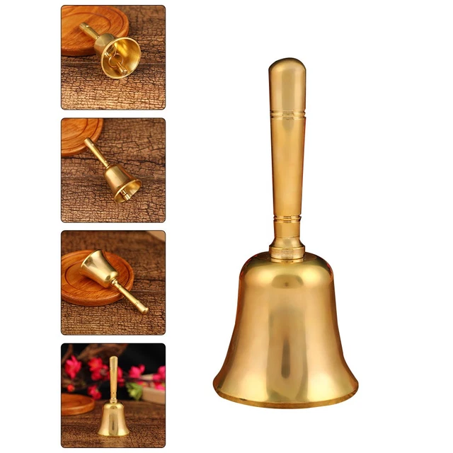 DECORATIVE HAND BELL Vintage Call Bell Bar Restaurant Call Bell Brass ...
