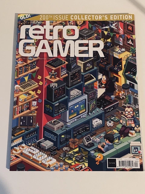 RETRO GAMER 200TH Issue Collector’s Edition Load 200 Future Magazine £5 ...