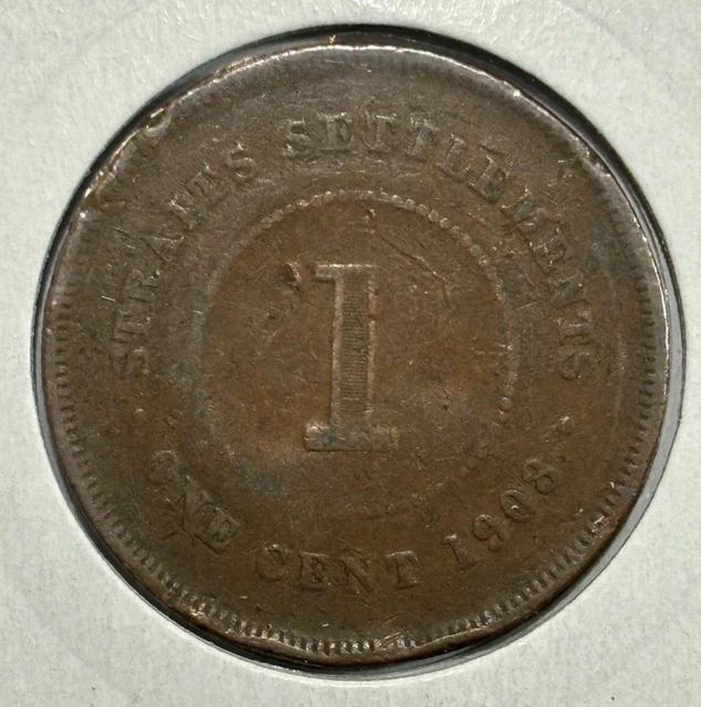 1908 STRAITS SETTLEMENTS 1 Cent - Edward VII Coin EUR 3,04 - PicClick FR