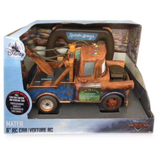 DISNEY PARKS PIXAR Cars Mater 6"RC Car Remote Control Vehicle New With ...