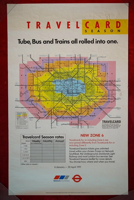 BR NSE LT London Transport Poster Map Diagram London Capitalcard Dr ...