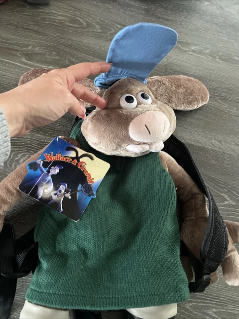 WALLACE & GROMIT Hutch Curse of the Were Rabbit Backpack Aardman - New ...